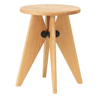 Vitra Tabouret Bois Vitra