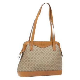 Celine Sac bandouli&egrave;re vintage Pre-owned - Femme - Pre-owned - Beige - Taille: ONE Size