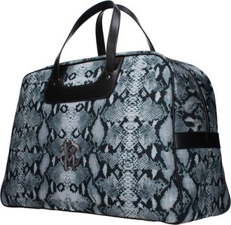 Roberto Cavalli Fabric Duffle Bag - Gray