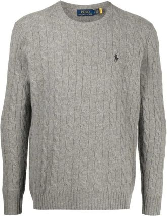 Ralph Lauren Herren, Strickwaren, Grau, XLGr&ouml;&szlig;e