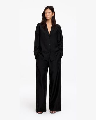 Arket Lockere Hose -Schwarz