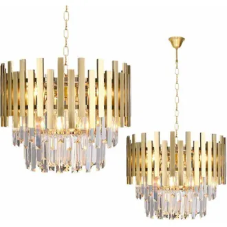 Milagro ASPEN GOLD Kronleuchter 6xE14