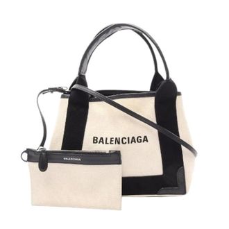 Balenciaga Sac cabas 2-en-1 Pre-owned Marine - Femme - Pre-owned - Beige - Taille: ONE Size