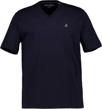 Marc O'Polo Herren T-Shirt blau Baumwolle