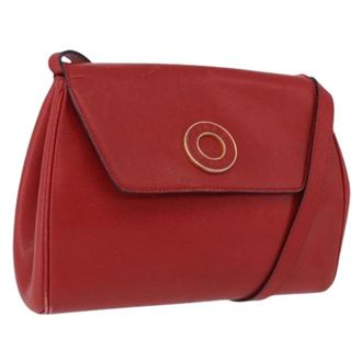 Celine Pre-owned Vintage Umh&auml;ngetasche - - Pre-owned - Damen - Rot - ONE SIZE