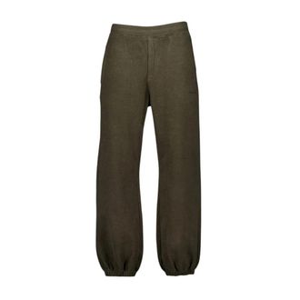 Alexander McQueen Gr&uuml;ne Stonewashed Joggers mit Logo - - Trousers - Herren - Gr&uuml;n - M