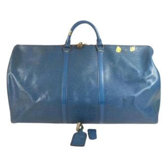 Louis Vuitton unisex, Pre-owned, Bleu, Taille: ONE Size Sac Boston Pre-owned