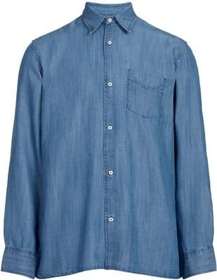 Officine G&eacute;n&eacute;rale Chemise effet denim