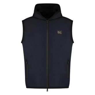 Dolce & Gabbana Sportliche Weste mit Rei&szlig;verschluss - - Jackets - Herren - Blau - M