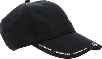 Calvin Klein Casquette avec logo &agrave; rayures Noir, Noir, taille unique