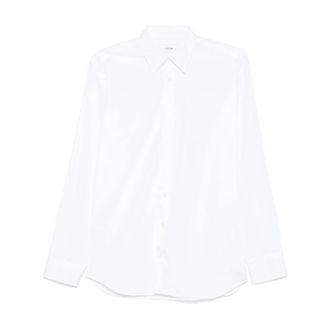 Lardini Wei&szlig;es Popeline-Hemd mit Haifischkragen - - Shirts - Herren - Wei&szlig; - 2XL