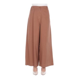 Max Mara Damen, Hosen, Braun, LGr&ouml;&szlig;e