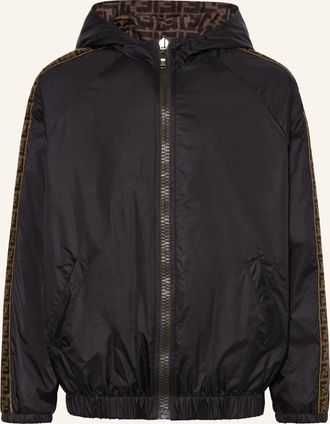 Fendi Jacke Zum Wenden schwarz