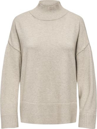 Only Onlmary Ls High Neck Slit KNT Noos