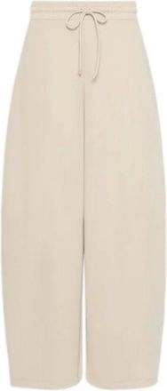 Max Mara Femme, Pantalons, Beige, Taille: 40 FR Pantalon large