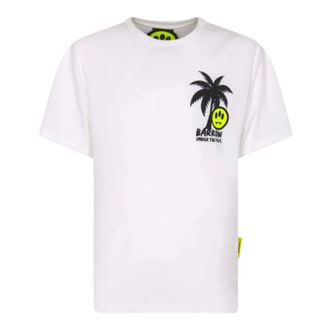 Barrow Barrow, Homme, Tops, Blanc, Taille: XS T-shirt 100% Coton