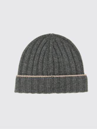 Brunello Cucinelli Chapeau Homme couleur Anthracite