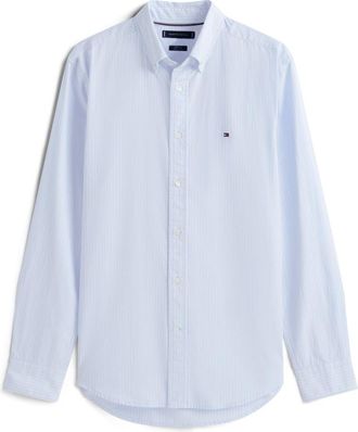 Tommy Hilfiger Hemd aus Baumwolle mit Fineliner, Regular Fit in