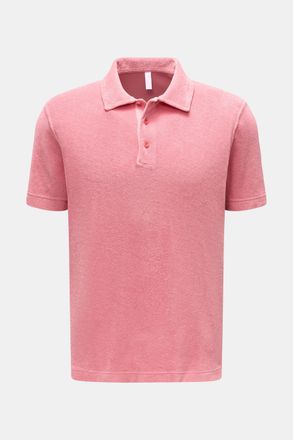 04651/ Herren - Frottee-Poloshirt Terry Polo koralle