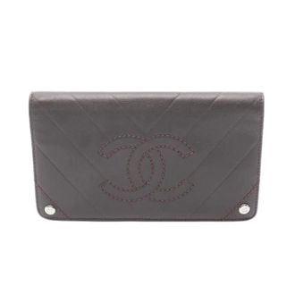 Chanel Pre-owned Vintage Leder Portemonnaie - - Pre-owned - Damen - Braun - ONE SIZE