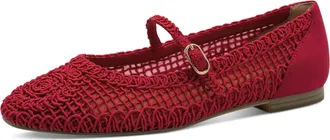 Tamaris Ballerina Damen Elegant rot,EU 41