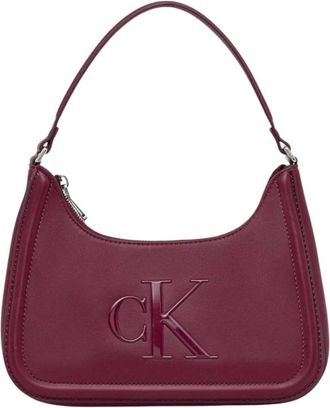 Calvin Klein Femme, Sacs, Rouge, Taille: ONE Size Shoulder Bag