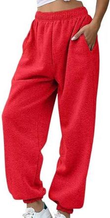 Generic Pantalons Running Femme Stretch D&eacute;t&eacute; Longueur Pants Chic Elegant Casual Basique Sweatpant Stretch Comfy V&ecirc;tement Loisirs Tendance Taille Haute 2026 Pa