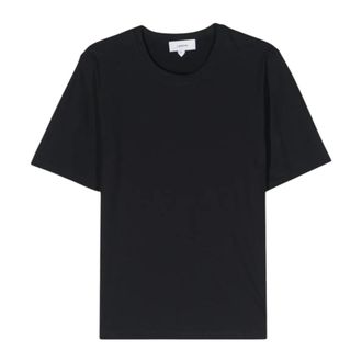 Lardini Crew-Neck Baumwoll-T-Shirt - - Tops - Herren - Blau - L