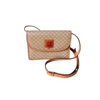 Celine Pre-owned Vintage Sac &agrave; rabat Triomphe - Femme - Pre-owned - Beige - Taille: ONE Size
