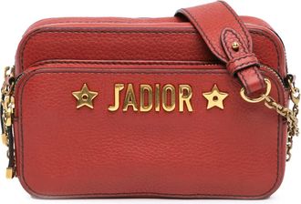 Dior Hobo Bags - Leather JAdior Camera Bag - Gr. unisize - in Rot - f&uuml;r Damen