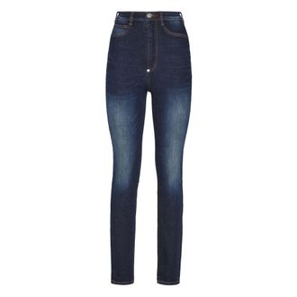 Philipp Plein Femme, Jeans, Bleu, Taille: W27 Super High Waist Jegging Iconic Plein