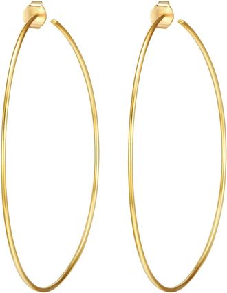 Lulu & Jane Creolen gelbgold