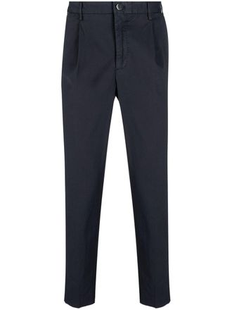 Incotex pantalon chino à coupe courte - Bleu