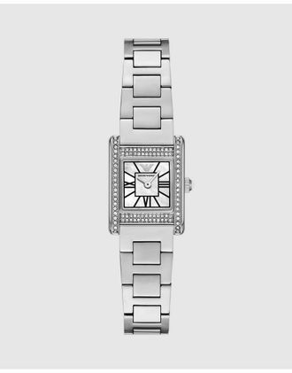 Emporio Armani AR11794 - Montre pour femme en acier inoxydable &agrave; 2 aiguilles - Argent&eacute;