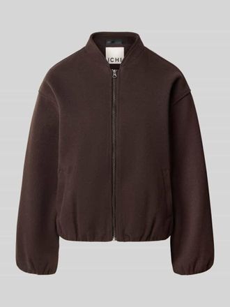 Ichi Jacke mit Stehkragen und Rei&szlig;verschluss Modell JANNET