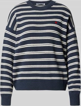 Review Oversized Pullover aus Baumwoll-Mix