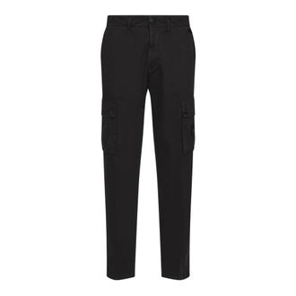 Stone Island Homme, Pantalons, Noir, Taille: W34 Slim-fit Pantalons