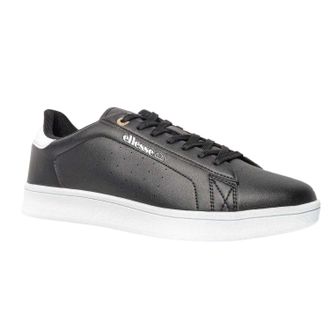 Ellesse Logo Sneaker f&uuml;r Herren, Cupsohle (Schwarz/Wei&szlig;)