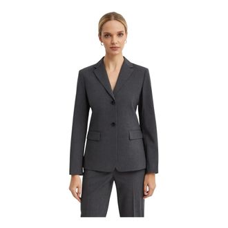 Theory Einreihiger- schmal geschnittener Blazer - - Jackets - Damen - Grau - 2XS