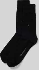 Burlington Socken mit Label-Detail im 2er-Pack