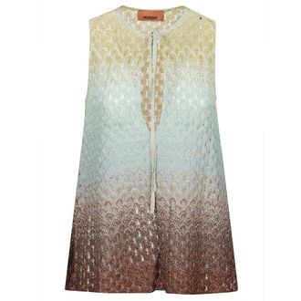 Missoni Femme, Tops, Multicolore, Taille: 36 FR Haut Multicolore en Viscose et Lam&eacute;