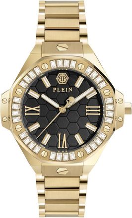 Philipp Plein Lady Royal 39mm - Femme - Accessoires - Jaune - Taille: ONE Size