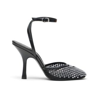 Stuart Weitzman Bareitall Shine Pump 100 - - Shoes - Damen - Schwarzk - 39 EU