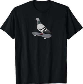 jz.birds Taube Vogel Singvogel Ornithologe Biologe T-Shirt Schwarz Unisex Erwachsene Klein Klassisch Kurzarm
