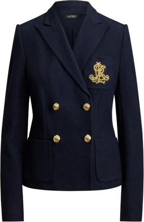 Ralph Lauren Lauren Zweireihiger Blazer - - Jackets - Damen - Blau - 2XS