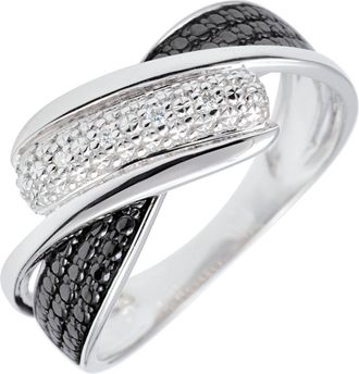 Edenly Ring D&auml;mmerschein - Kinese - Wei&szlig;e Diamanten - 18 Karat