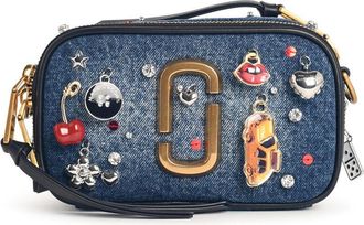 Marc Jacobs Marc Jacobs () Sac en jean bleu Trinket Charm Snapshot