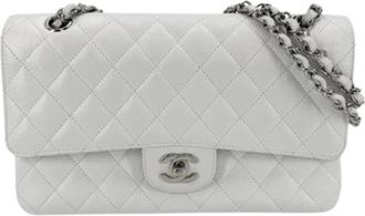 Chanel Sac bandouli&egrave;re vintage doccasion - Femme - Pre-owned - Blanc - Taille: ONE Size