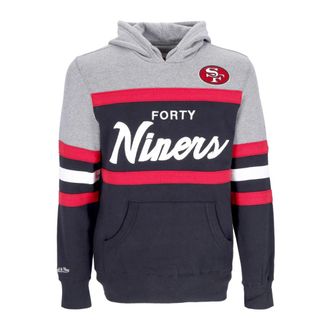 Mitchell & Ness NFL Headcoach Hoodie Schwarz - - Sweatshirts & Hoodies - Herren - Mehrfarbig - XL