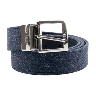 Kiton Mixed-Material G&uuml;rtel - - Accessories - Herren - Blau - 105 CM